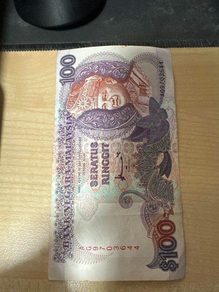 RM100 old currency note, Hobbies & Toys, Collectibles & Memorabilia ...