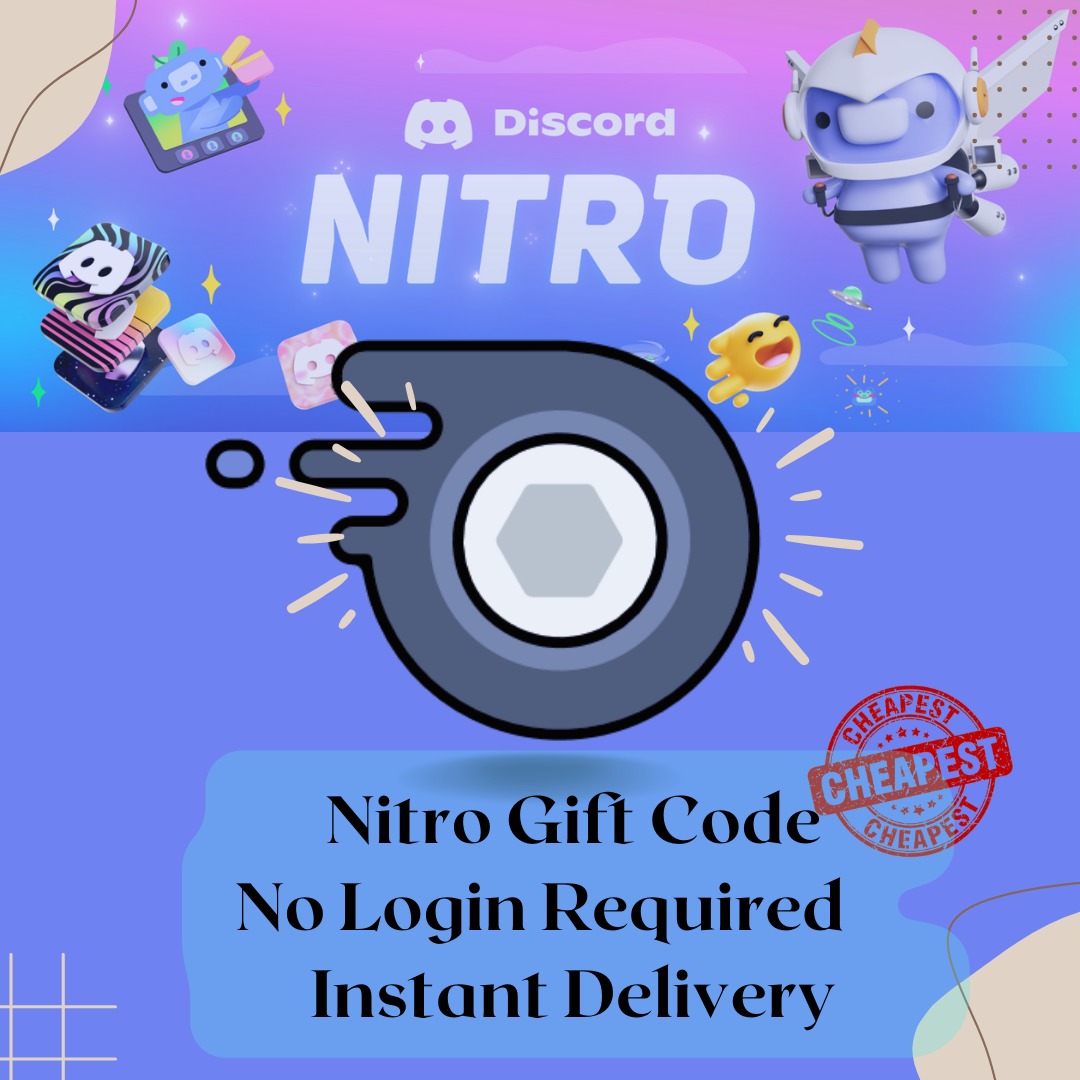 [PREMIUM] 12 Months / 1 Year / Annual Discord Nitro Premium Gift Code ...