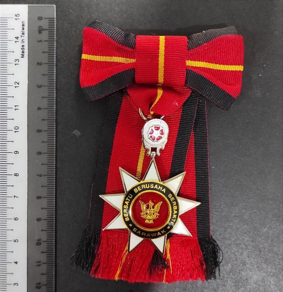 Sarawak Silver Medal - - Pingat Bendera Bintang Sarawak BBS, Everything ...