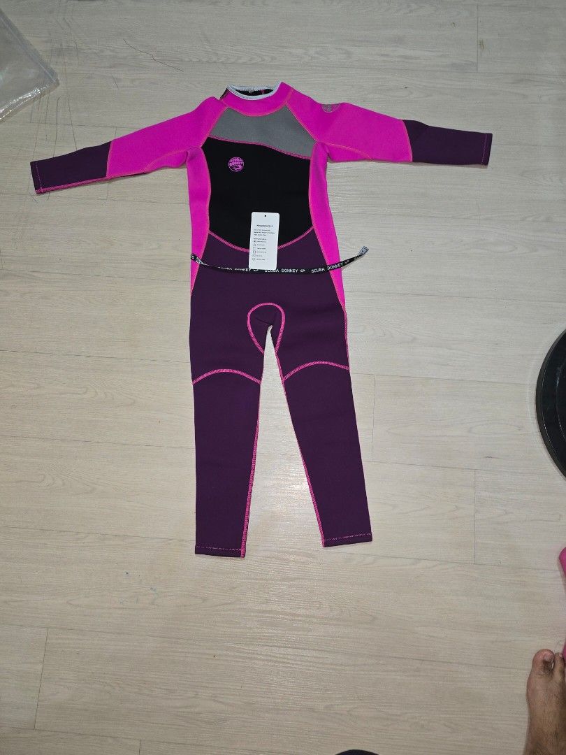 Scuba Donkey kids neoprene suit, Women's Fashion, Swimwear, Bikinis ...