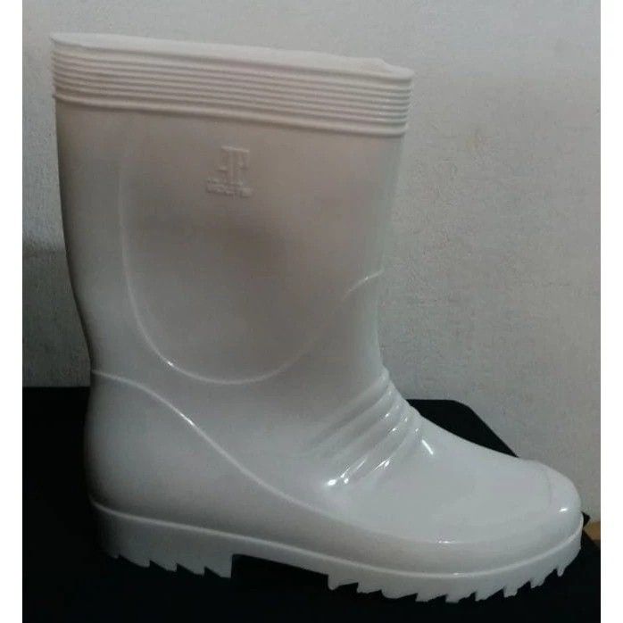 Sepatu AP Boot Putih Pendek, Fesyen Pria, Sepatu , Sepatu Boot di Carousell