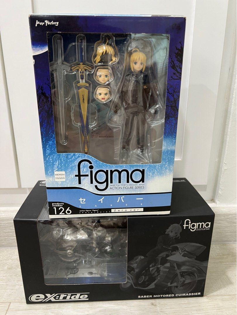 Set Figma SPride 05 Fate Zero Saber Altria Pendragon Motored Cuirassier ...