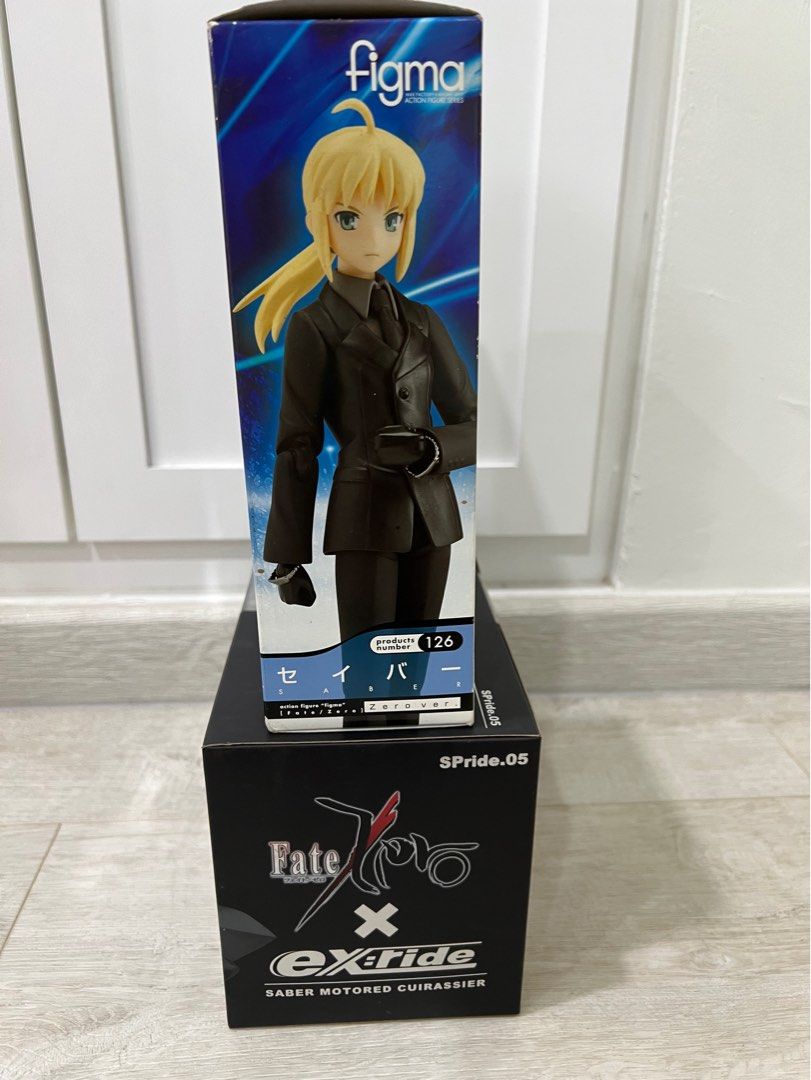 Set Figma SPride 05 Fate Zero Saber Altria Pendragon Motored Cuirassier ...