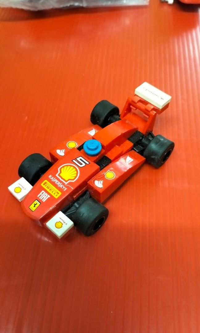 Shell Lego Ferrari car, Hobbies & Toys, Toys & Games on Carousell