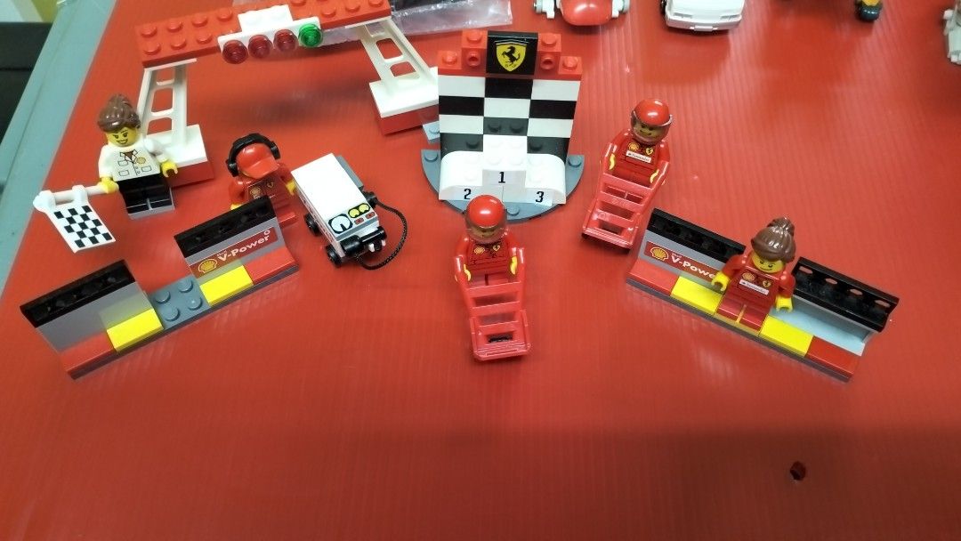 Shell lego racing pit, Hobbies & Toys, Toys & Games on Carousell