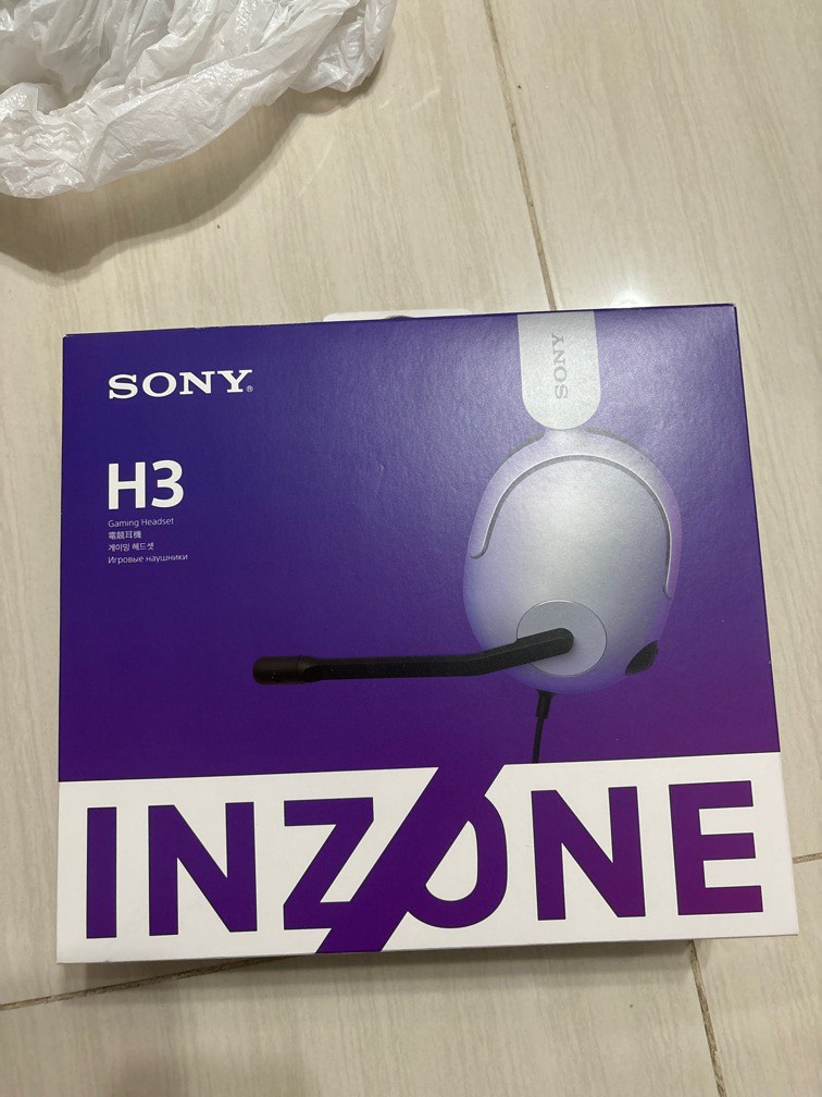 Sony inzone h3 耳機, 音響器材, 頭戴式/罩耳式耳機 - Carousell