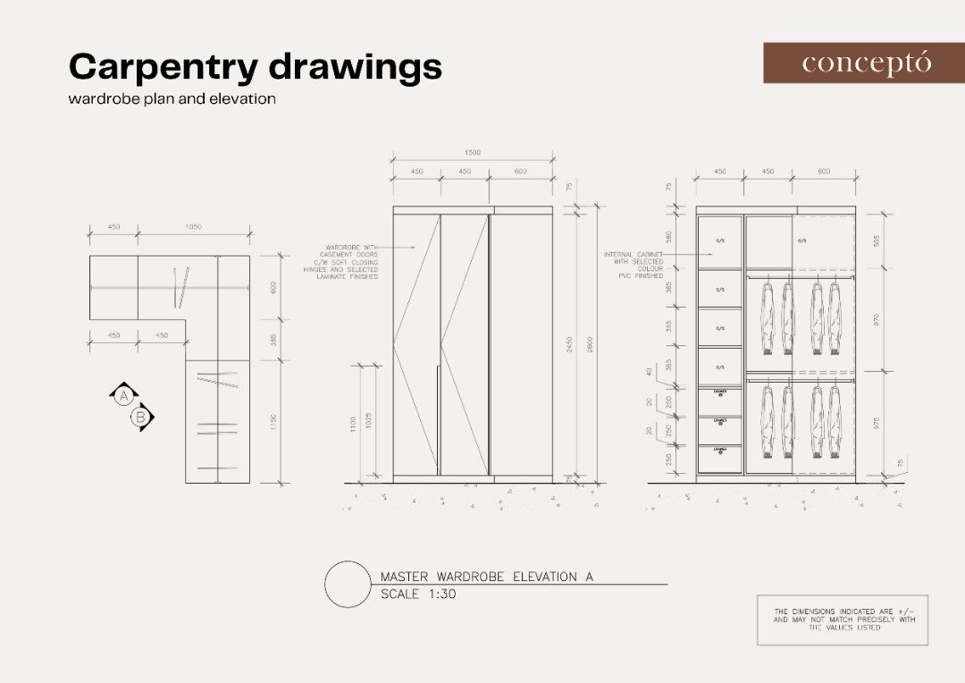 Space Planning/ Carpentry Drawings/ Layout Design/ HDB/ Condo/ Landed ...