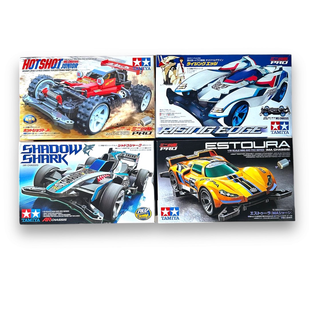 Tamiya Mini 4WD - MA Chassis | Super II Chassis | MS Chassis | AR ...