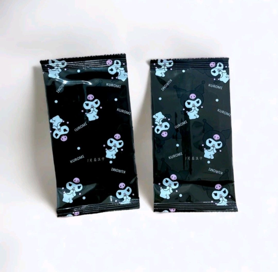 Tissue Basah Sachet Sanrio / Tissue Basah Travel / 1 Pak isi 10 Sachet ...
