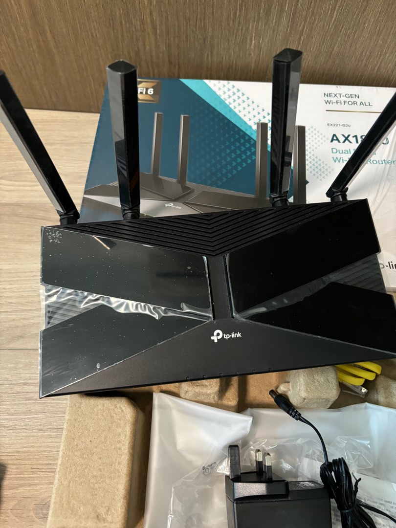 TP Link AX1800 Dual Band WiFi 6 Router, Computers & Tech, Parts ...