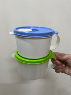 Tupperware Quart Slim Line Pitcher Refrigerator 1.9L Water Jug Blue ...