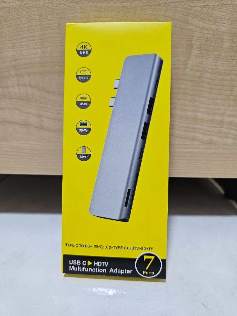 USB C Multifunction Adapter, Computers & Tech, Parts & Accessories ...