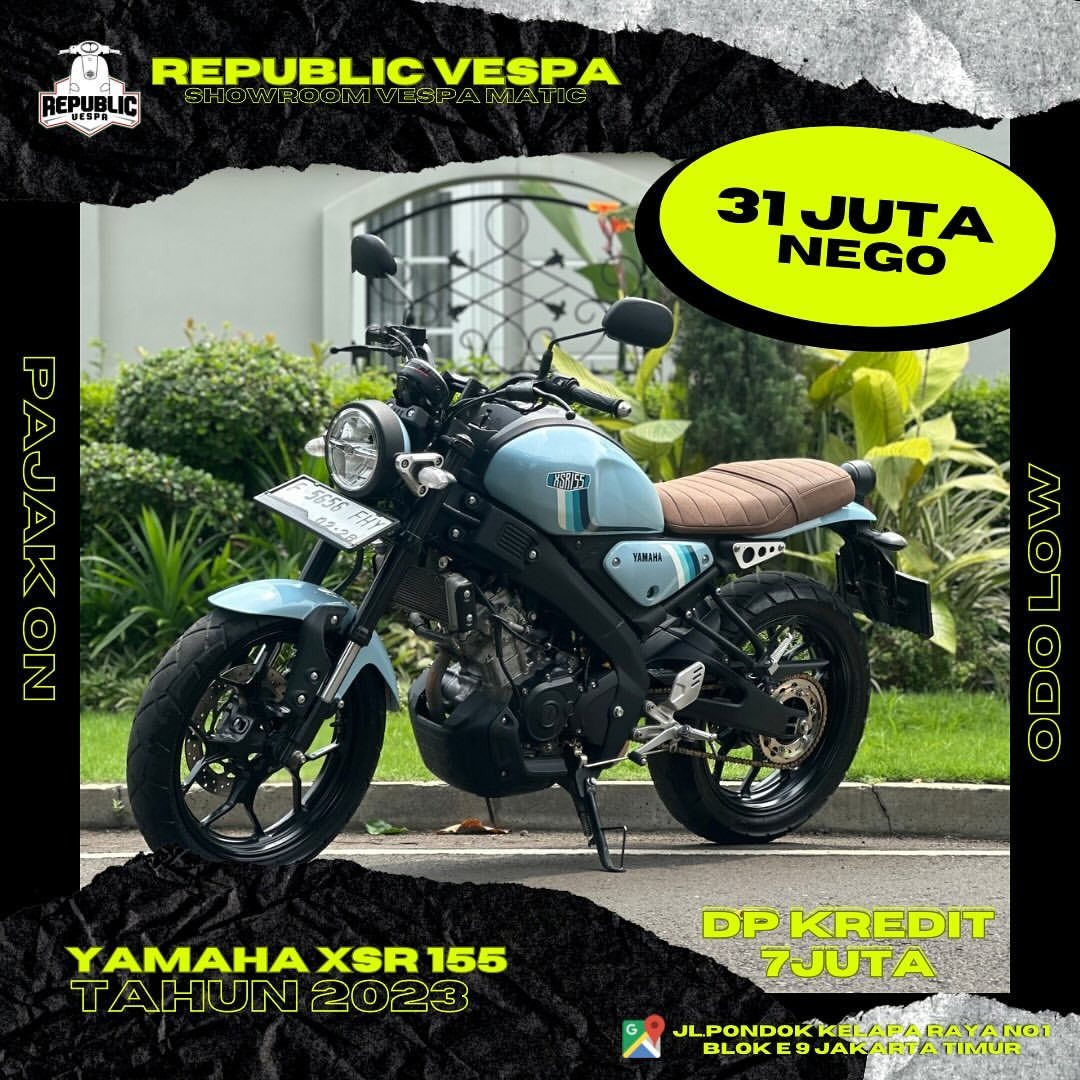 YAMAHA XSR 155cc Th 2023, Motor di Carousell
