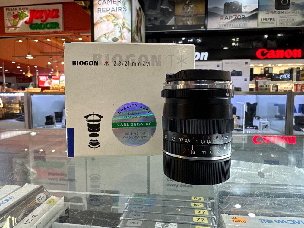 Zeiss 21mm F2.8 Biogon ZM LENS (Leica M), Photography, Lens & Kits on ...