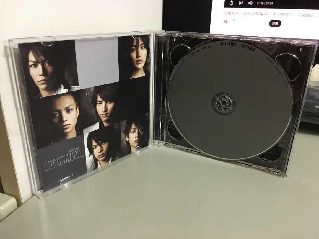 ＊出清100＊KAT-TUN SIGNAL 初回版CD+DVD 龜梨和也 赤西仁 田口淳之介 田中聖 上田龍也 中丸雄一, 書籍、休閒與玩具, 樂器、音樂相關, CD、DVD在旋轉拍賣