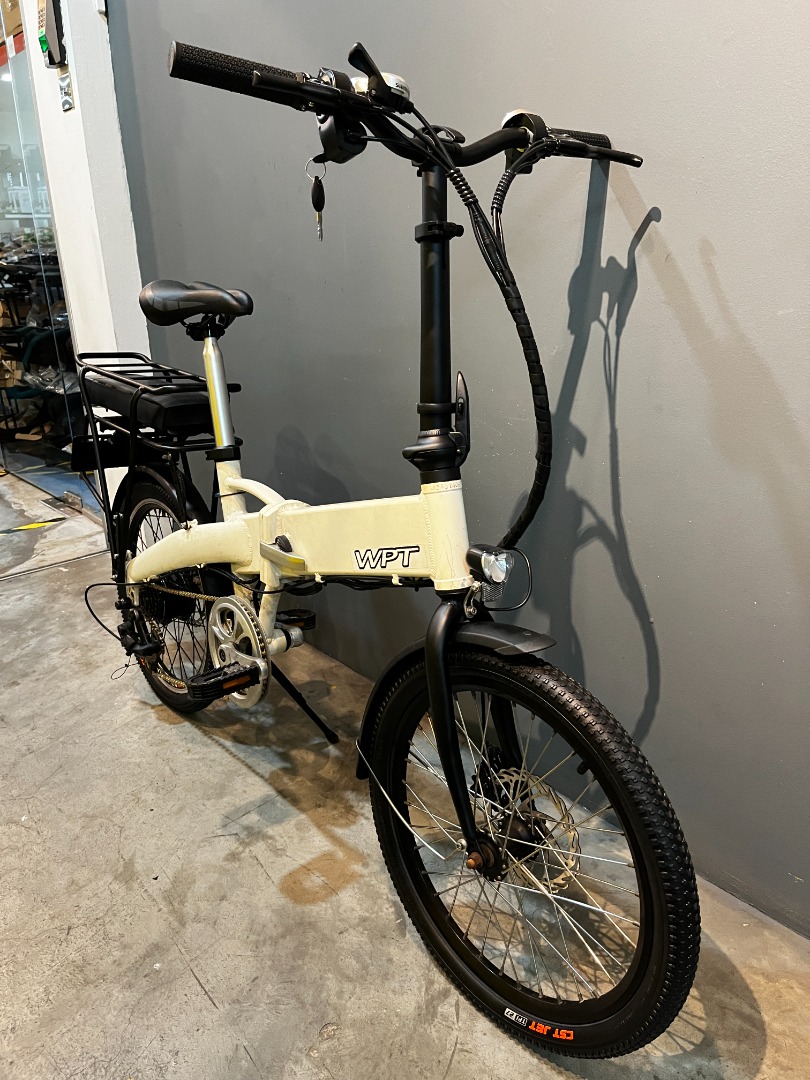 Refurbished 20 inch E-Bike Blue Tag PAB LTA Approved 48V 14Ah with Key ...