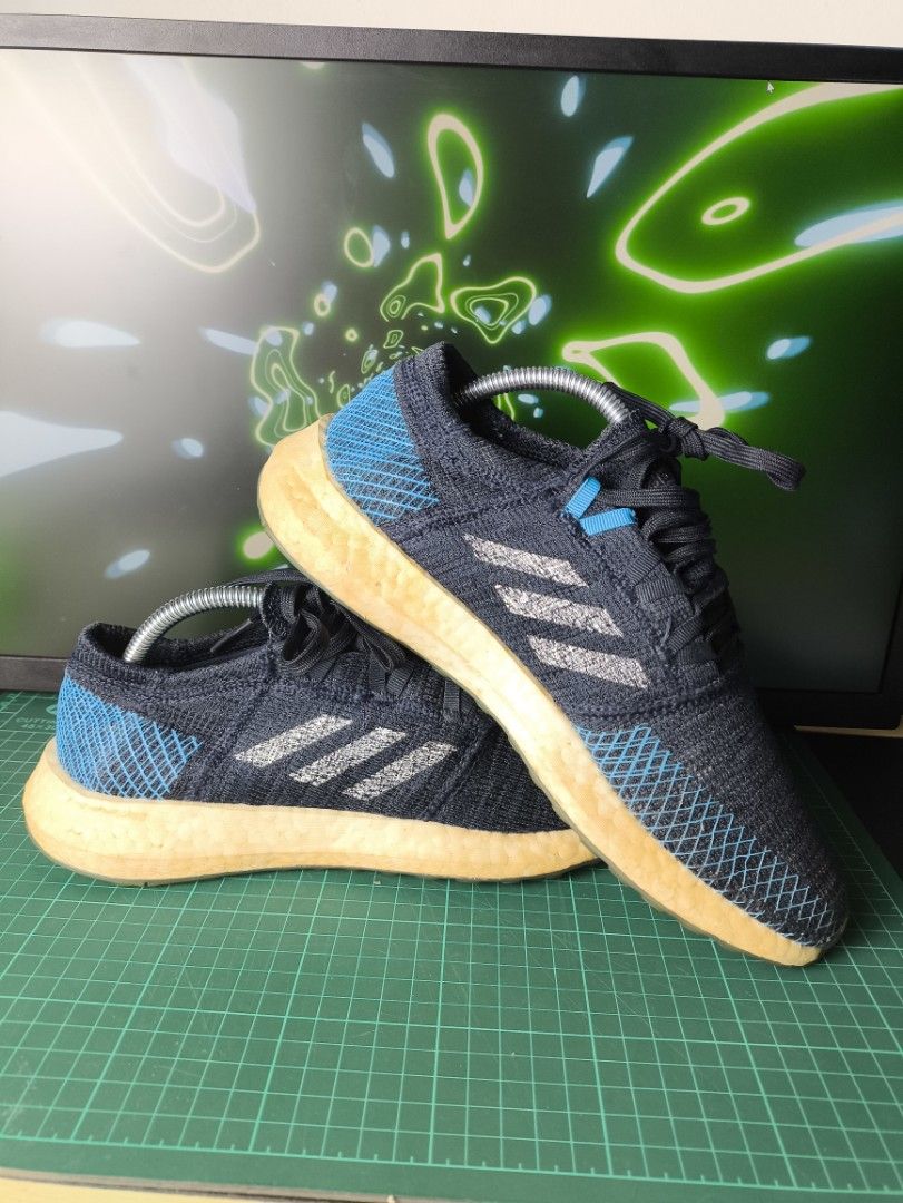 Adidas pureboost go blue, Men's Fashion, Footwear, Sneakers on Carousell
