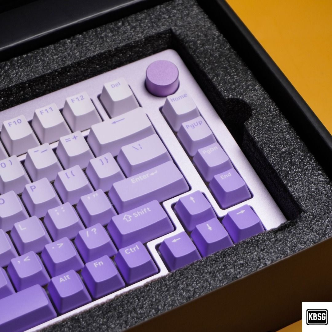 Akko Monsgeek M1W Custom Mechanical Keyboard Fully built Akko Cream ...