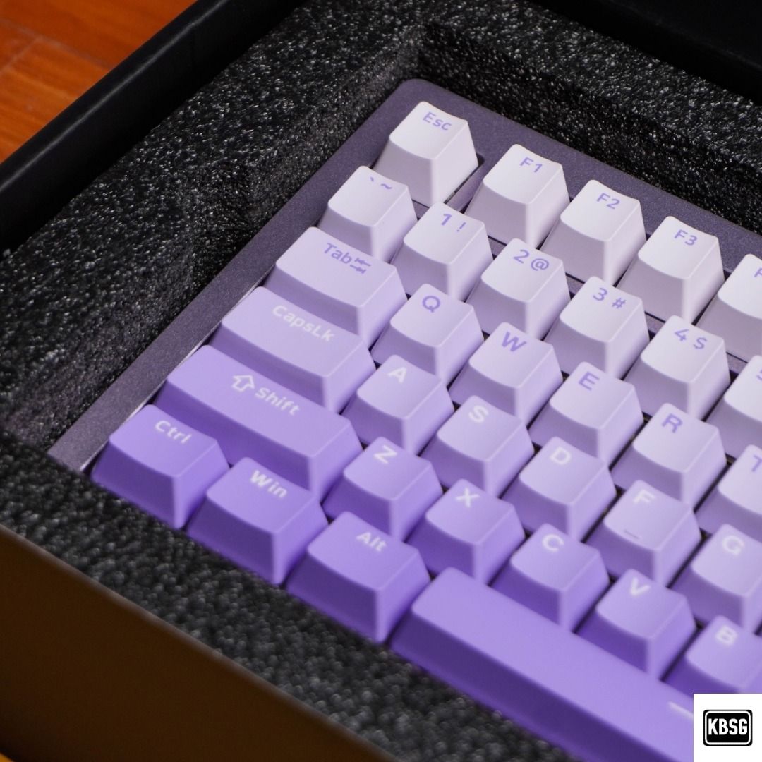 Akko Monsgeek M1W Custom Mechanical Keyboard Fully built Akko Cream ...