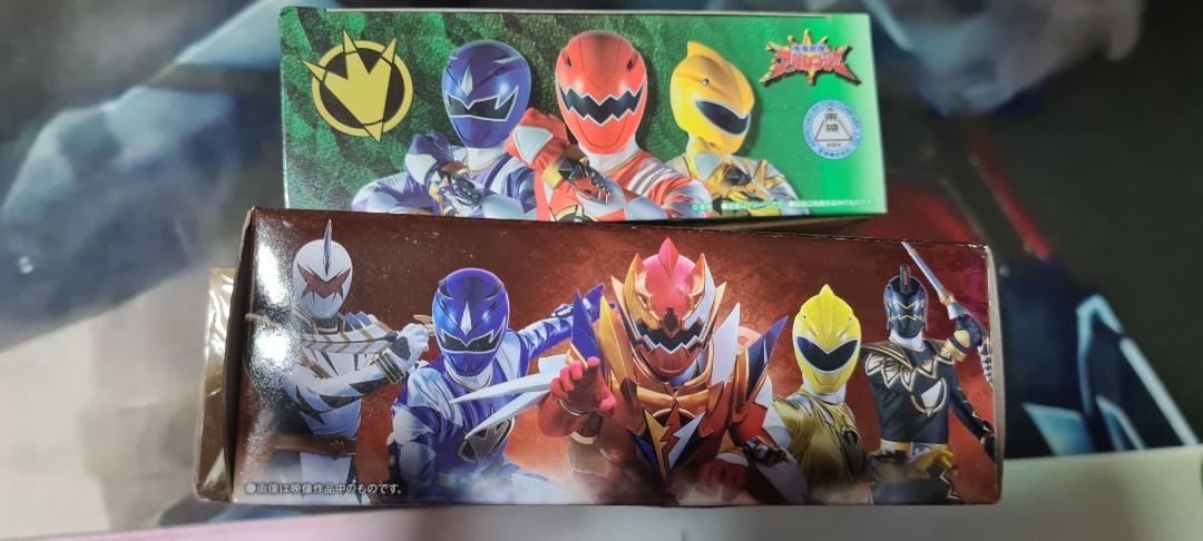 Bakuryuu Sentai Abaranger/Power Ranger Dino Thunder - Dino Brace ...