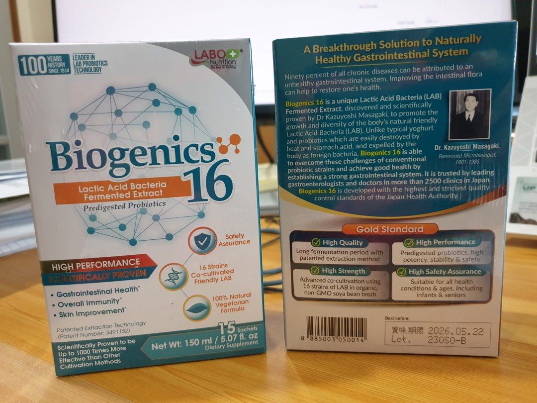 Biogenics Lactic Acid Bacteria Fermented Extract Predigested Probiotics ...