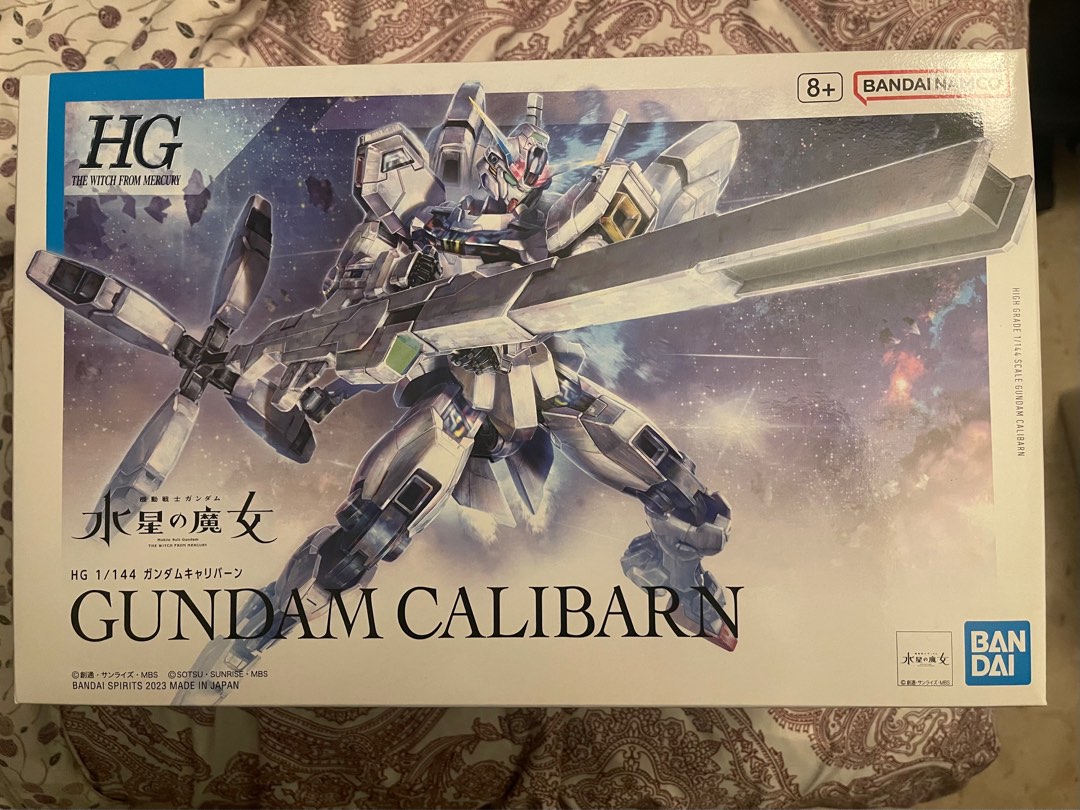 BNIB Calibarn + Aerial Rebuild + MS Hand 02 gunpla, Hobbies & Toys ...