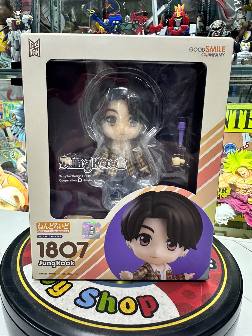 BTS TinyTAN Nendoroid No.1807 Jung Kook, Hobbies & Toys, Toys & Games on Carousell