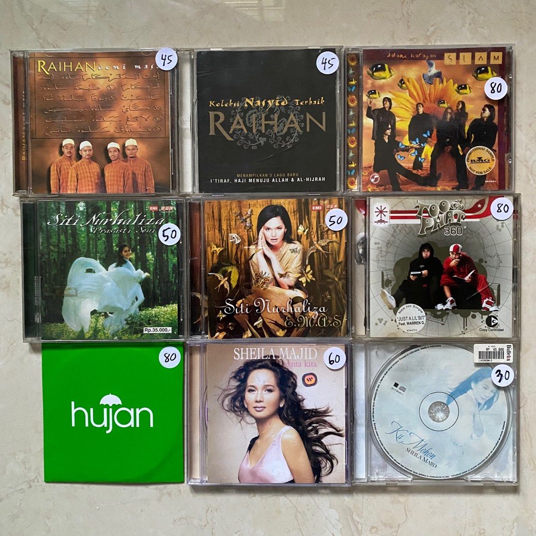 CD RAIHAN Koleksi nasyid terbaik, Hobbies & Toys, Music & Media, CDs ...