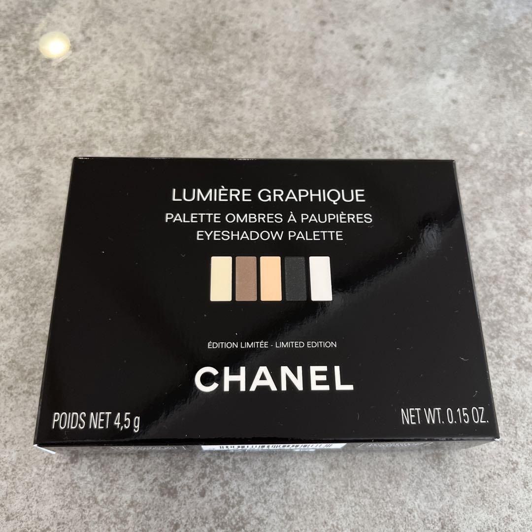 CHANEL LUMIERE GRAPHIQUE PALETTE OMBRES A PAUPIERES EYESHADOW PALETTE ...