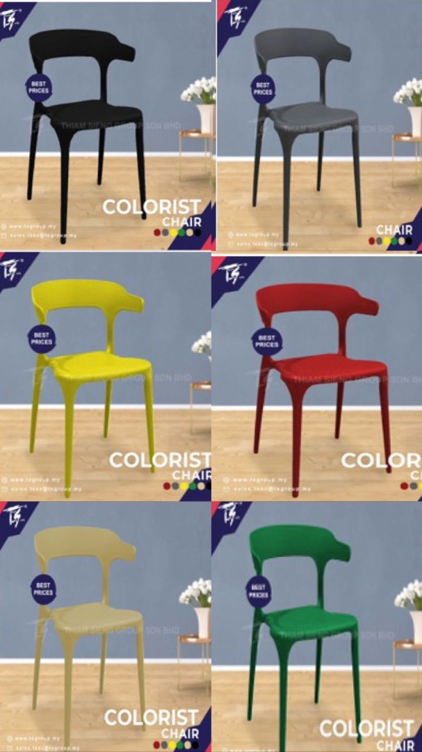 Colorist Chair, Furniture & Home Living, Furniture, Chairs on Carousell
