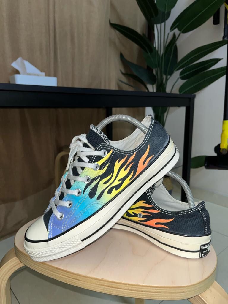 Converse Flame | Chuck Taylor 70 Authentic, Men's Fashion, Footwear ...