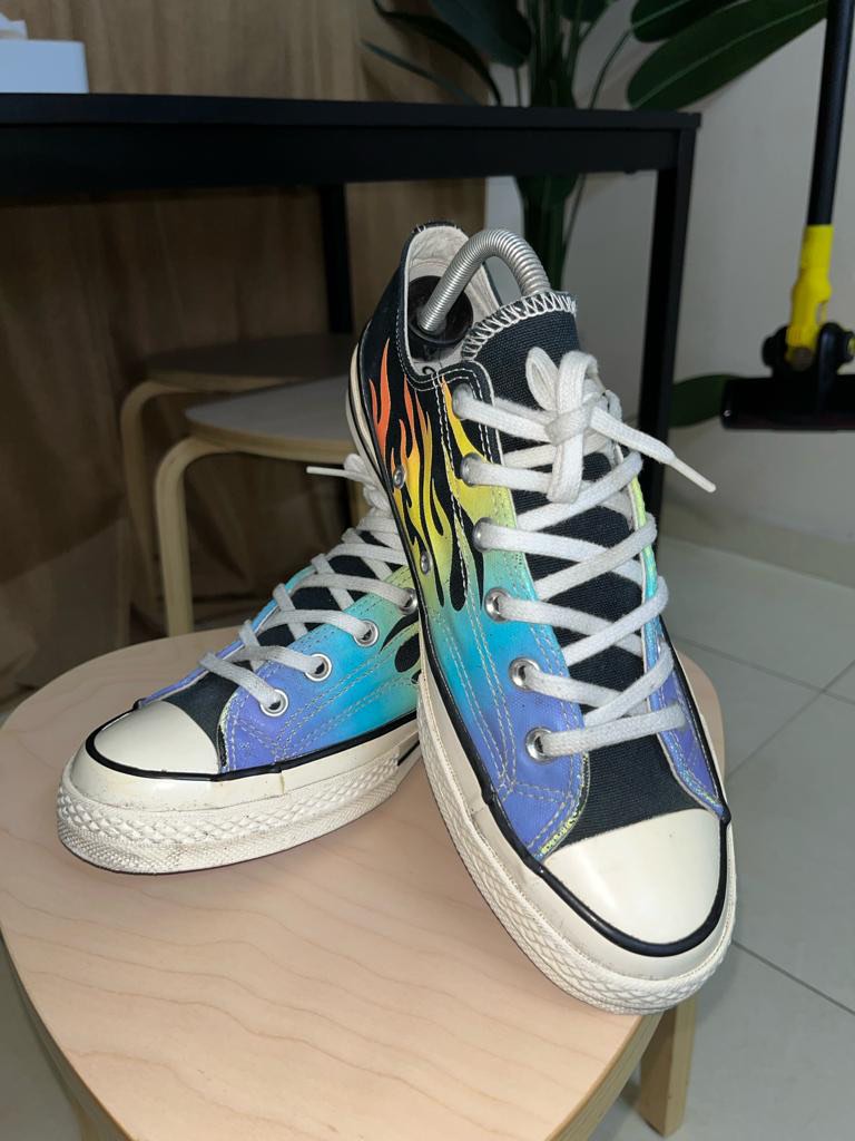 Converse Flame | Chuck Taylor 70 Authentic, Men's Fashion, Footwear ...