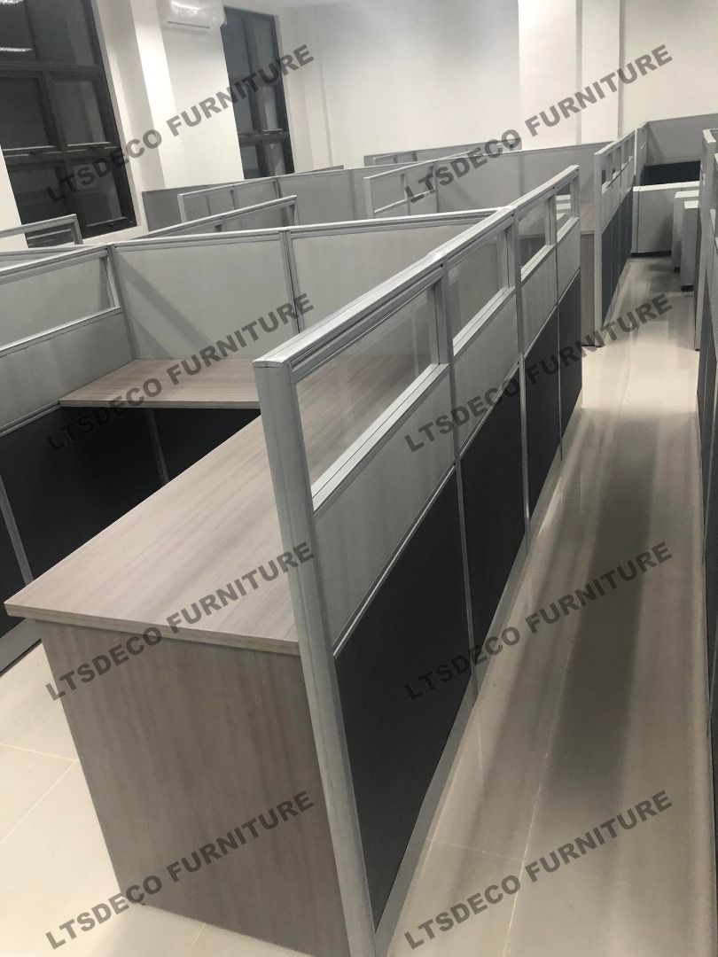 CUSTOMIZED L SHAPE CUBCILE WORKSTATION PARTITION | OFFICE PARTITION ...