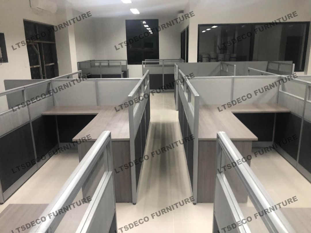 CUSTOMIZED L SHAPE CUBCILE WORKSTATION PARTITION | OFFICE PARTITION ...
