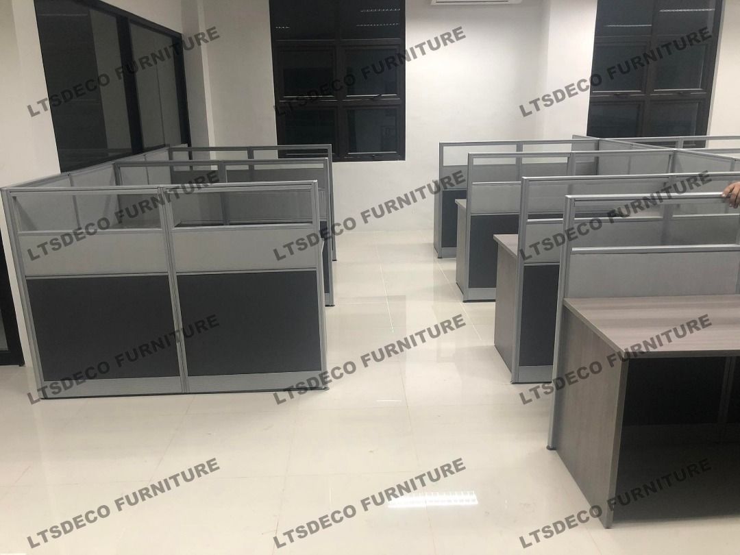 CUSTOMIZED L SHAPE CUBCILE WORKSTATION PARTITION | OFFICE PARTITION ...
