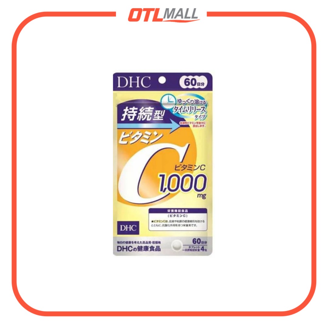 DHC｜長效持續釋放維他命C 240粒 (60日份)【平行進口產品】, 健康及營養食用品, 健康補充品, 健康補充品 - 維他命及補充品 - Carousell