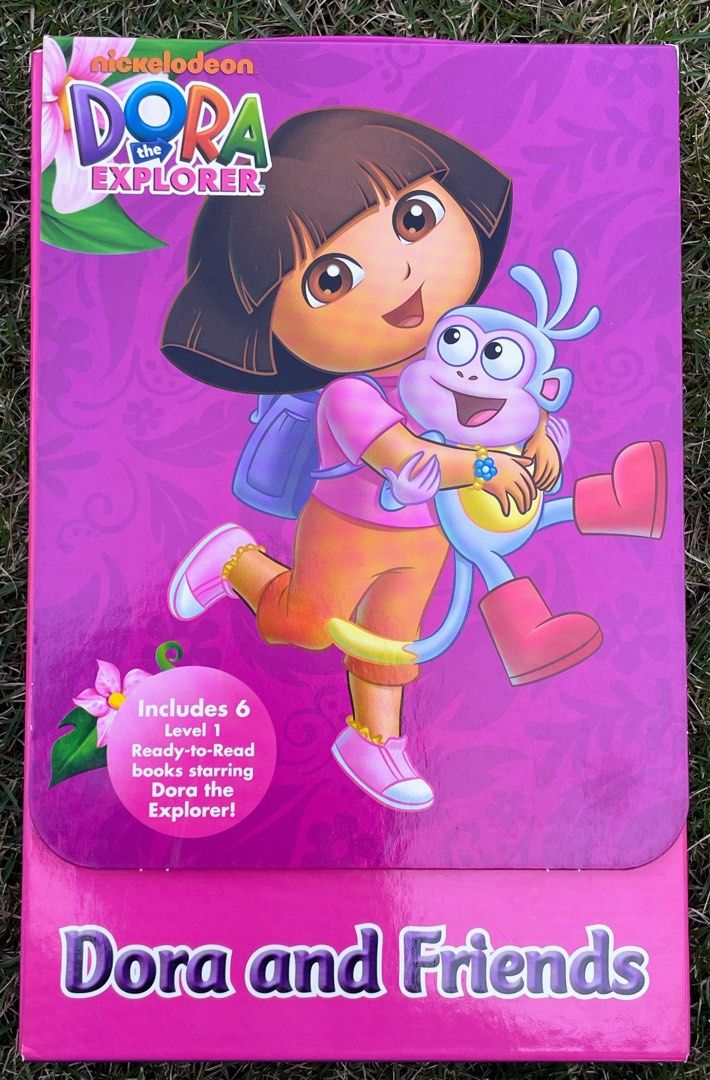 DORA 英文書, 書籍、休閒與玩具, 書本及雜誌, 童書、著色互動書在旋轉拍賣