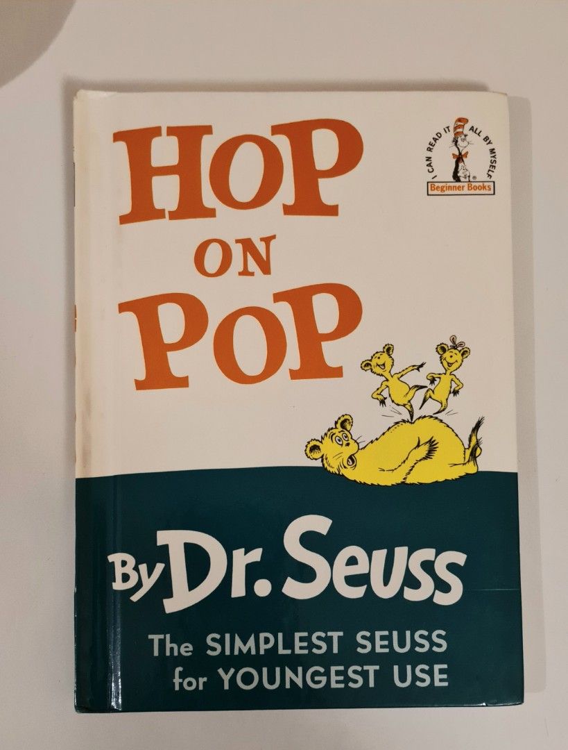 Dr Seuss Hop on Pop Vintage, Buku & Alat Tulis, Buku Anak-Anak di Carousell