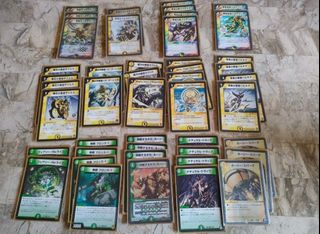 Duel masters: Elupheus and Diamond Aven, Hobbies & Toys, Toys & Games ...