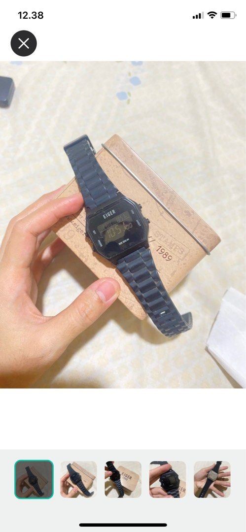 EIGER PROVO WATCH 100% ORIGINAL, Fesyen Pria, Jam Tangan di Carousell