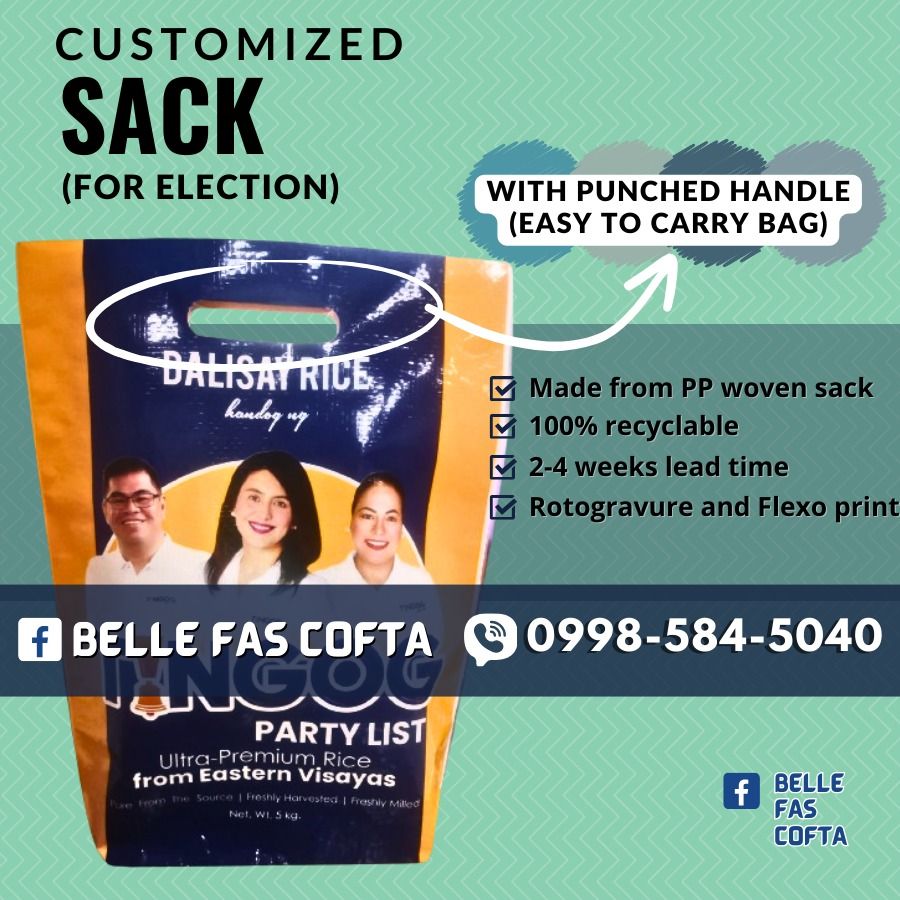 Election banner Sako banner Laminated sack banner tarpaulin, Hobbies ...