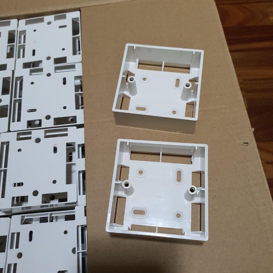 Electrical 1 gang box single gang socket Wall POWER socket (brand new ...