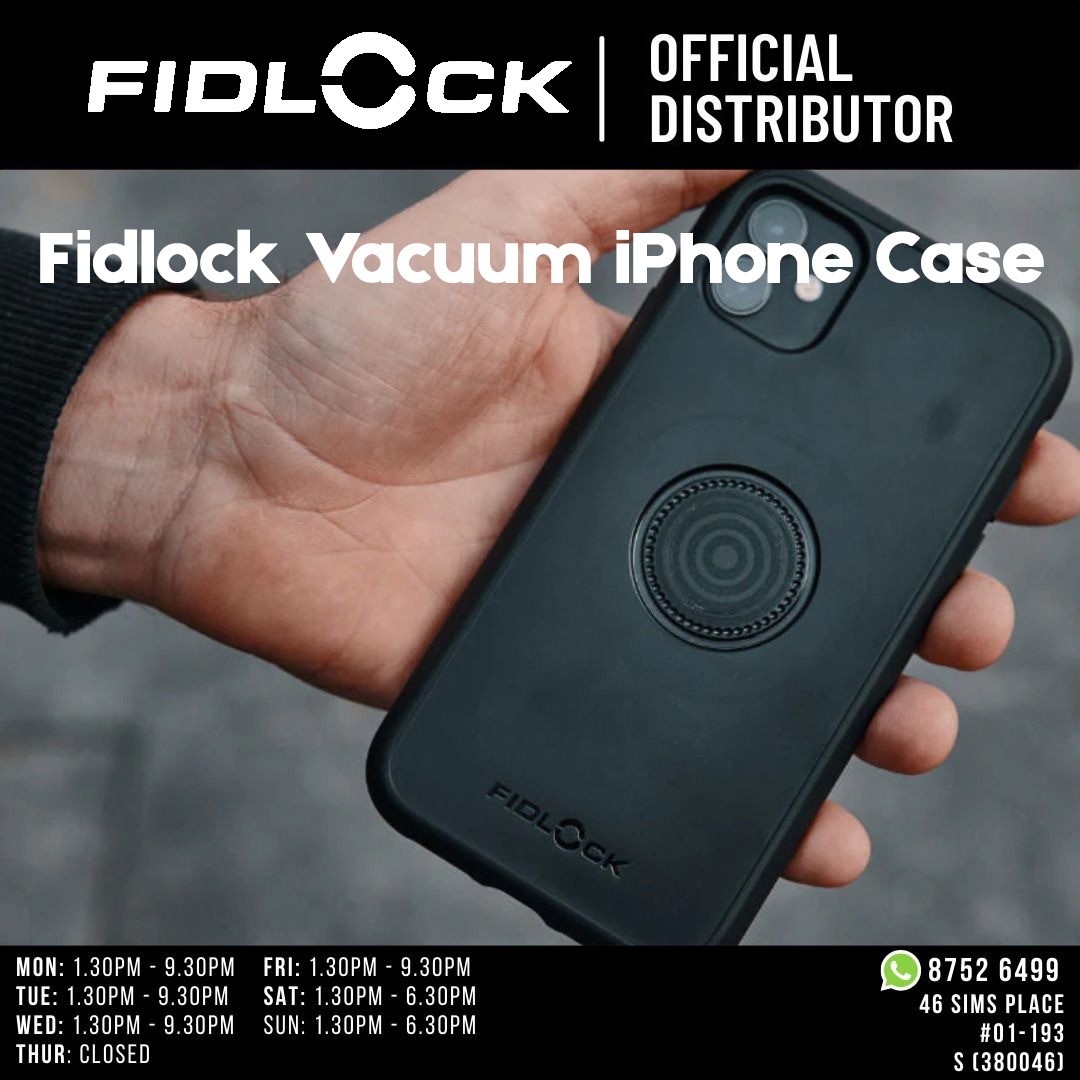 Fidlock Vacuum iPhone Case Magnetic Suction Soft TPU, Mobile Phones ...