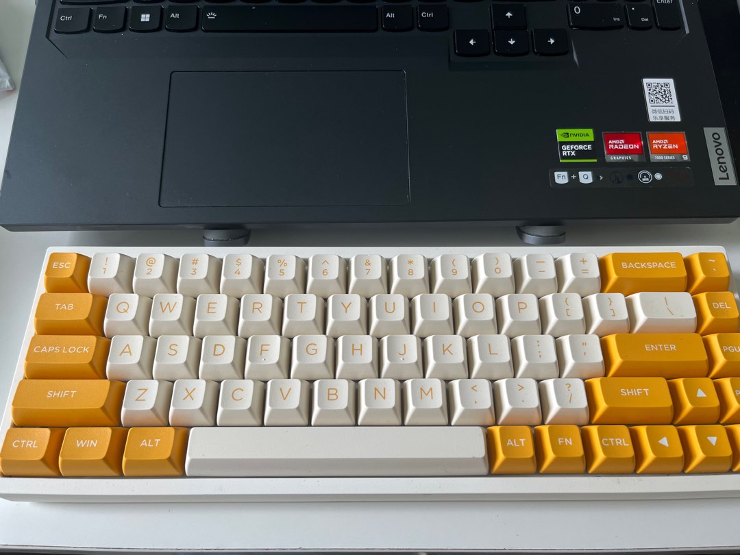 FL680 mechanical keyboard, Gateron yellow switches, Computers & Tech ...