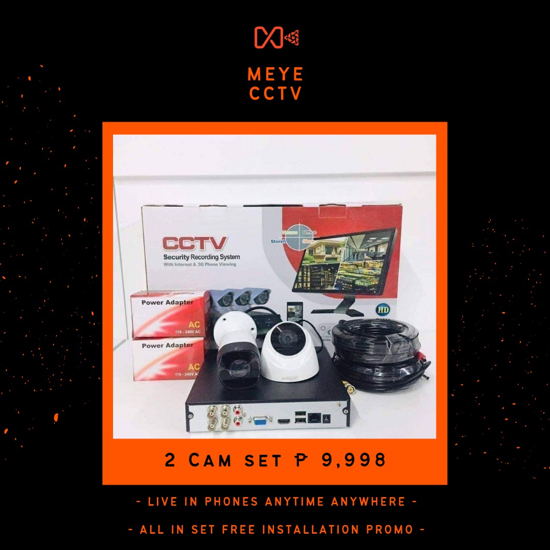 Free CCTV Installation Promo Packages *Live Access Thru Phones & PC's ...