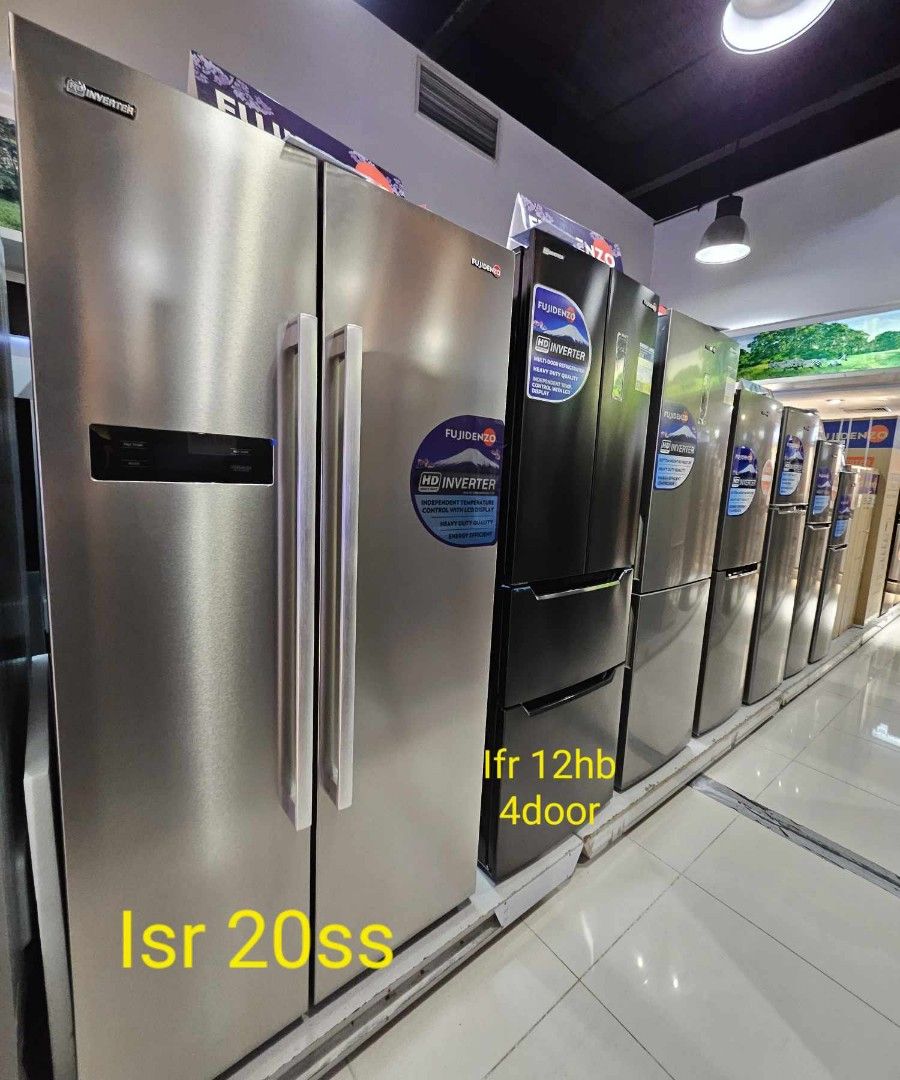 Fujidenzo side by side refrigerator, TV & Home Appliances, Kitchen ...