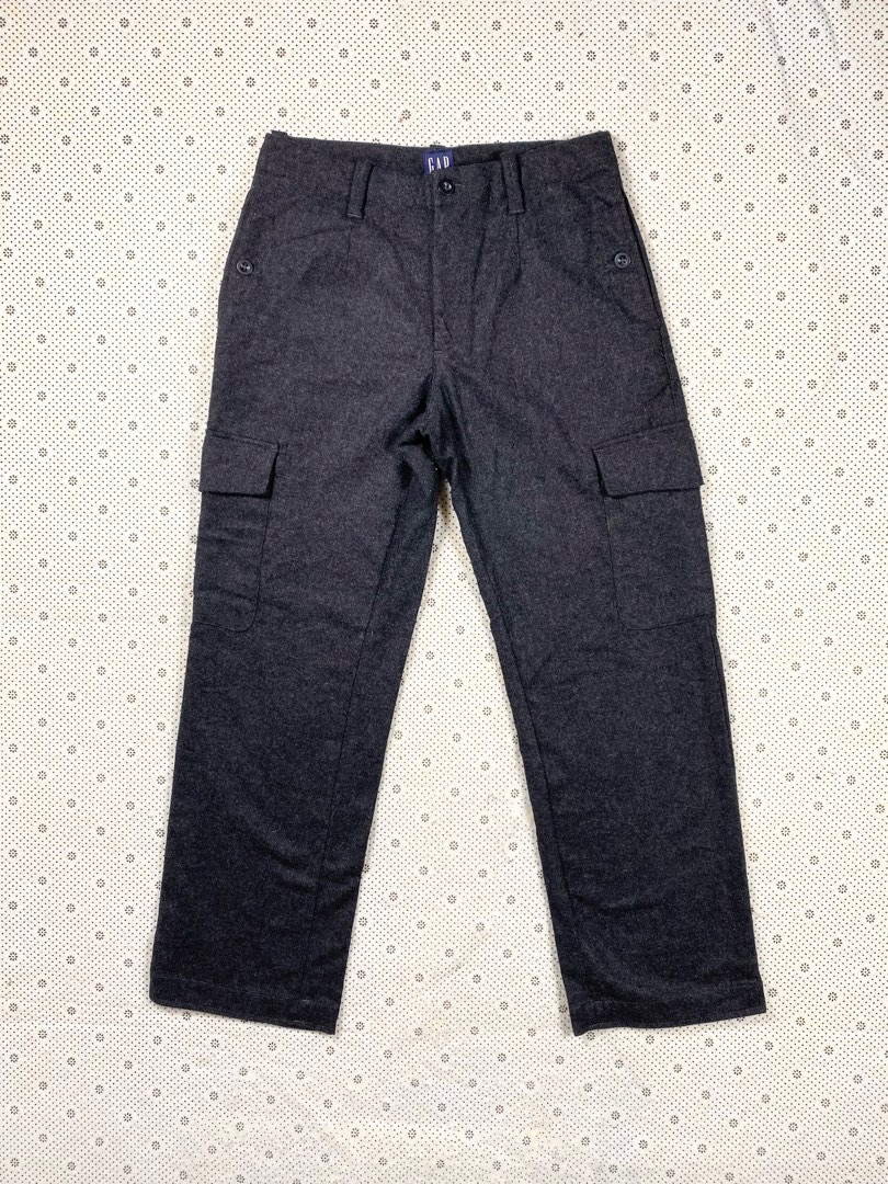 GAP Cargopant Kain Salt Pepper, Men's Fashion, Bottoms, Trousers on ...