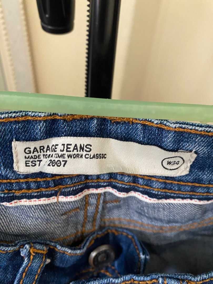 Garage Jeans, Men's Fashion, Activewear on Carousell