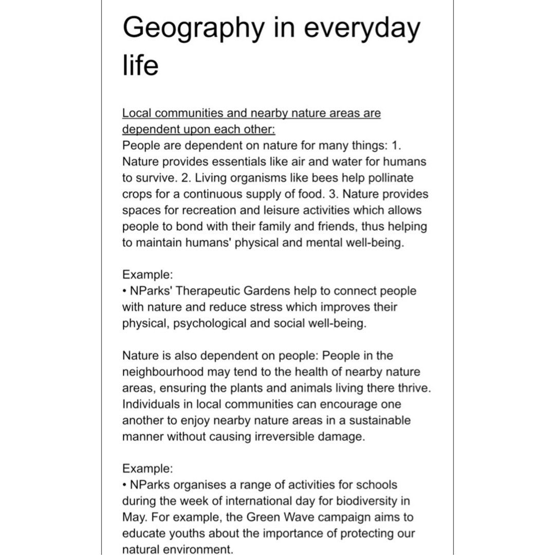 GEOGRAPHY | TOP RAFFLES STUDENT Sec 3 Sec 4 O Level Geography Package ...