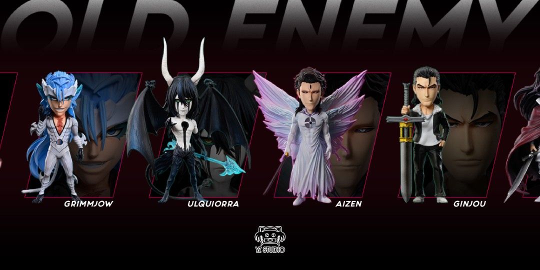 🔥Gk新品預訂🔥YZ 死神bleach 現世完現術篇-Xcution(第一彈)銀城空吾, 預購 - Carousell